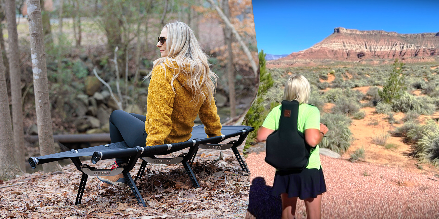 Travel Kots - folding portable bed for camping, travel, beach airports ...